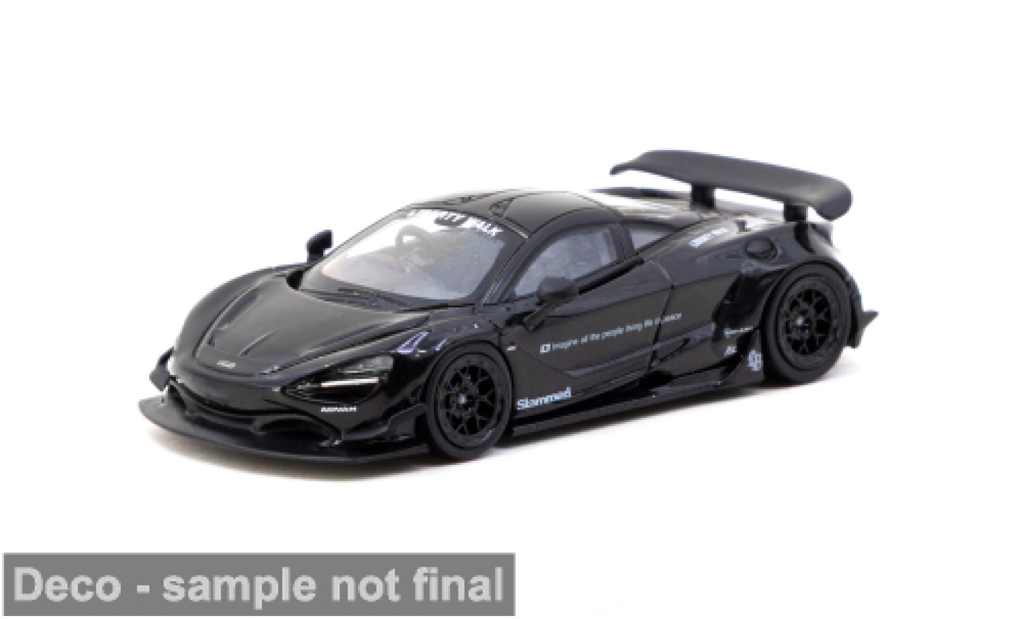 Diecast model cars McLaren 720 1/64 Tarmac Works S LB-Works schwarz 1: ...